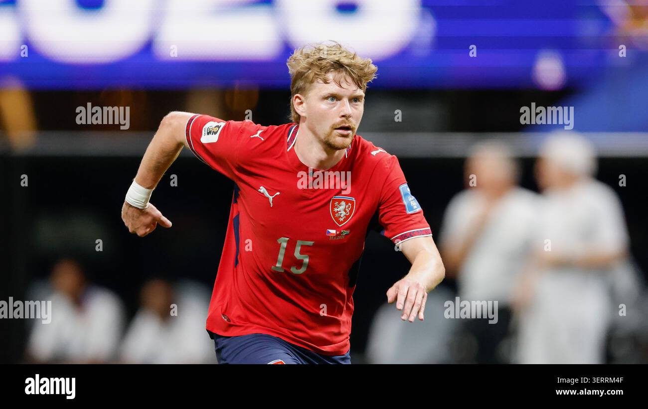 Czechia's Pavel Sulc during the World Cup Group A soccer match between ...