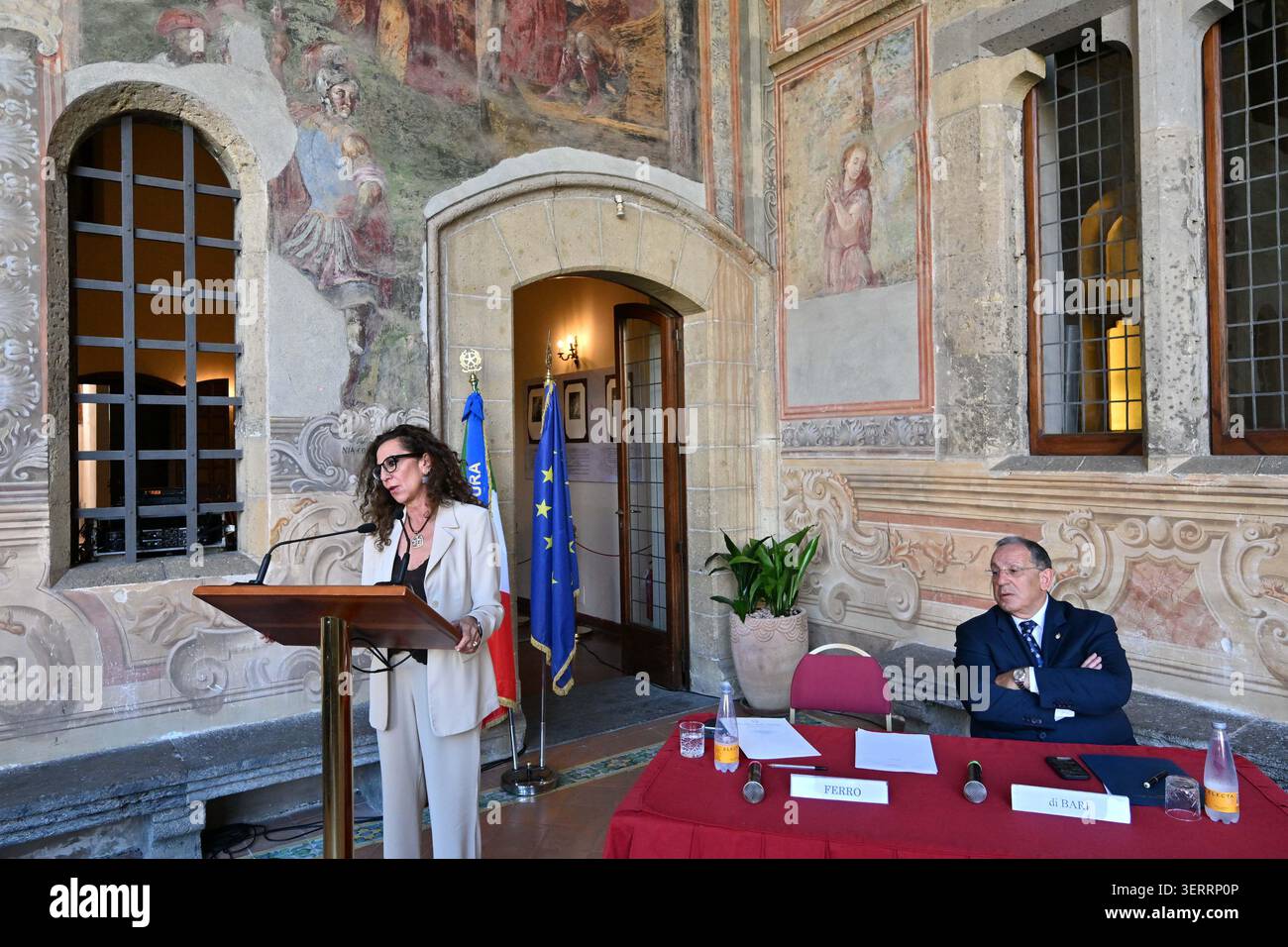 IPA85855626 - Naples. Press conference marking the completion of ...
