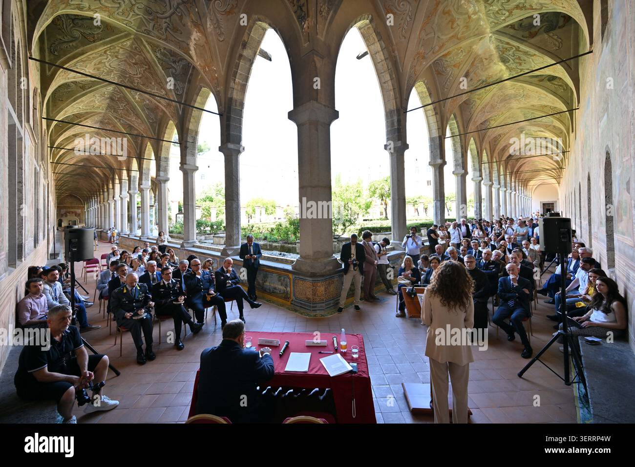 IPA85855637 - Naples. Press conference marking the completion of ...