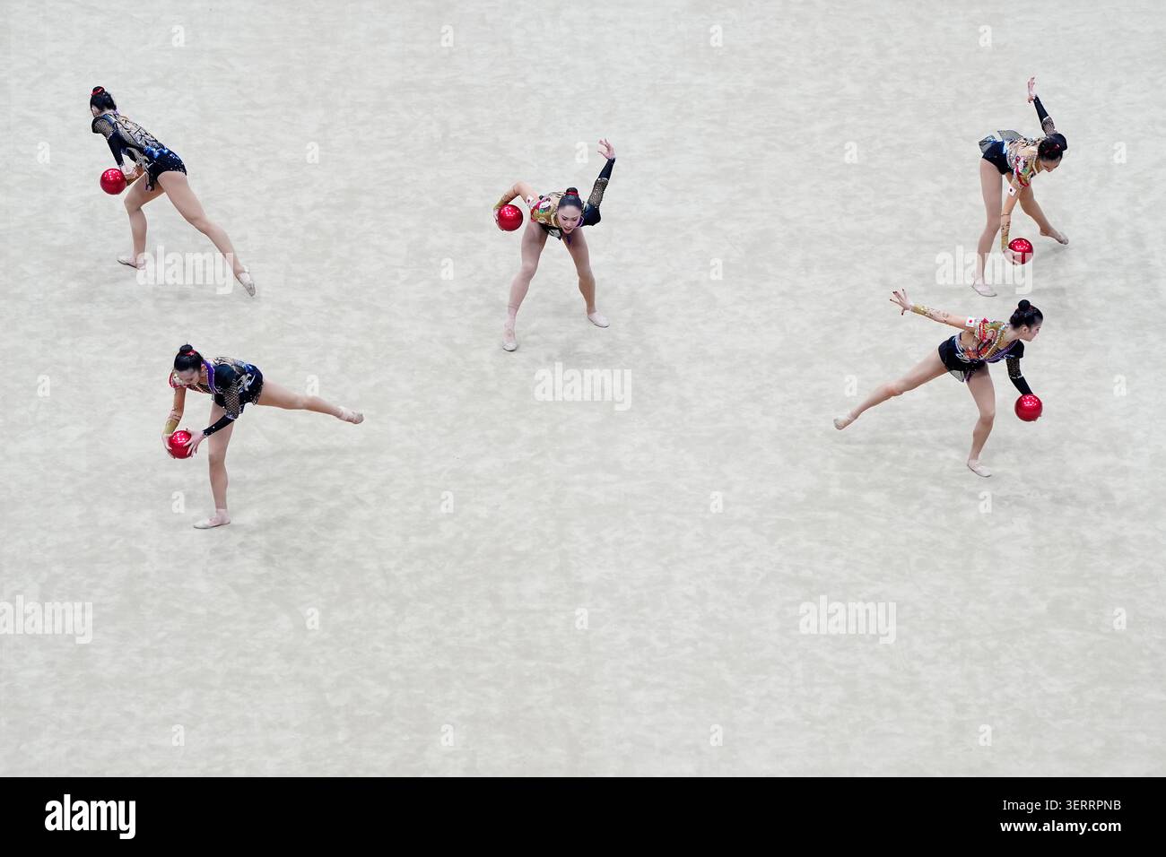 Beijing, China.19th June, 2026. Team of Japan competes in Group 5 Balls ...
