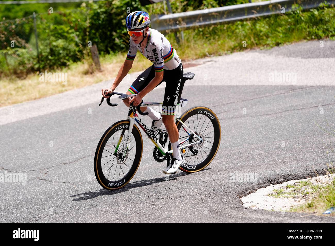 Italy's Lorenzo Mark Finn of Red Bull - Bora - Hansgrohe Rookies during ...