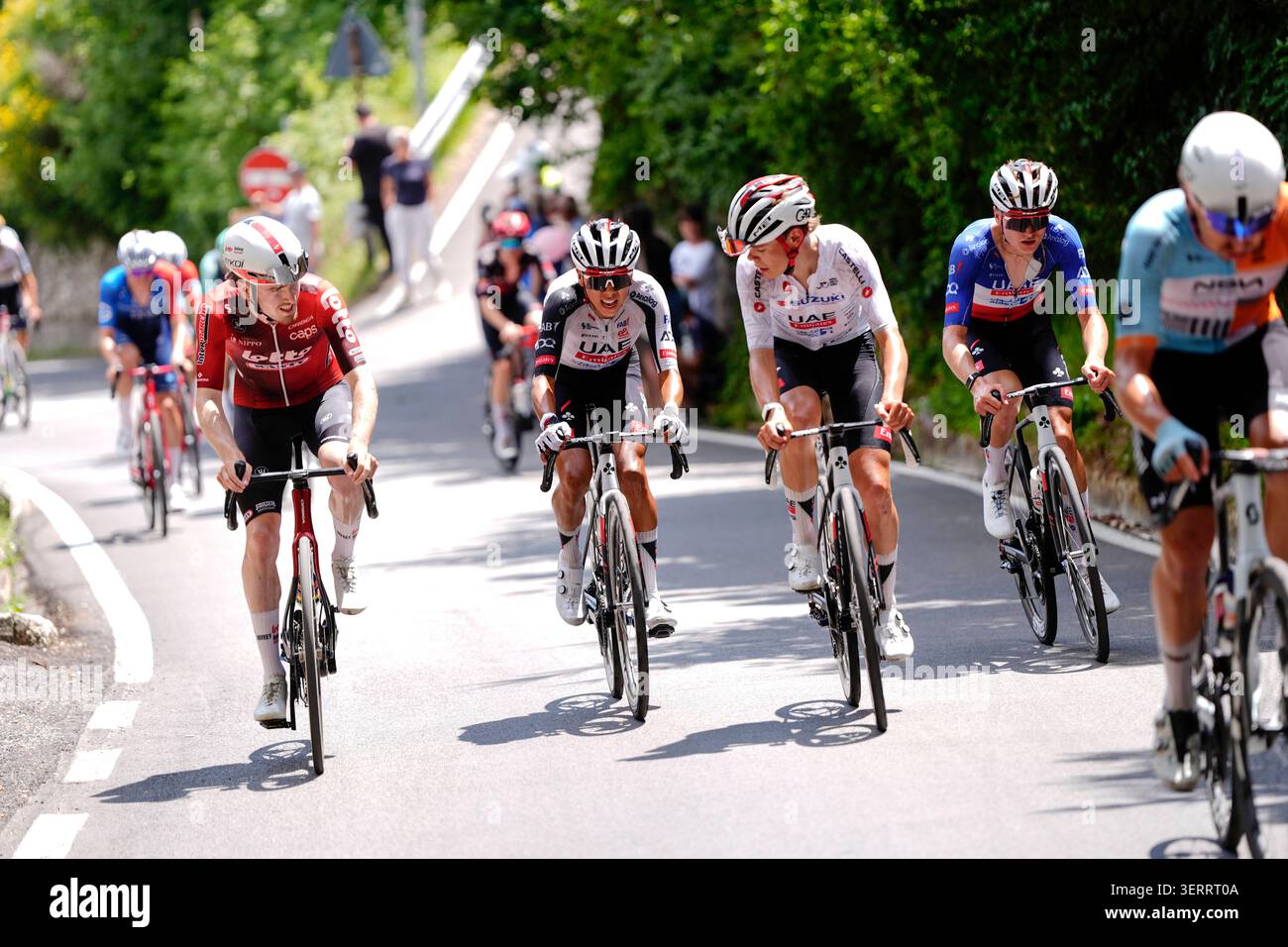 Ecuador's Pablo Mateo Ramirez Torres of UAE Team Emirates Gen-Z during ...