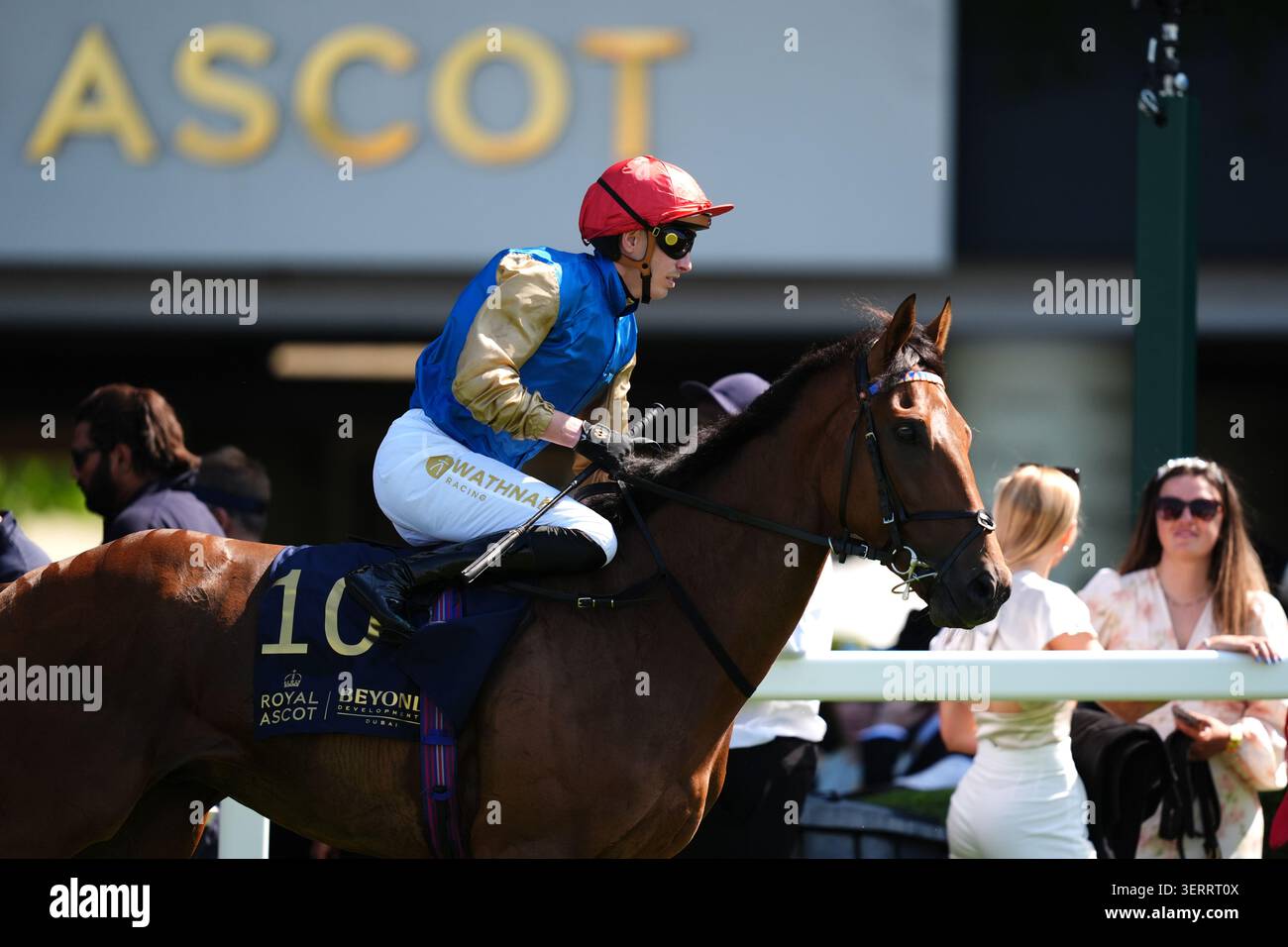 Hopewell Rock ridden by James Doyle goes to post ahead of the Duke Of ...