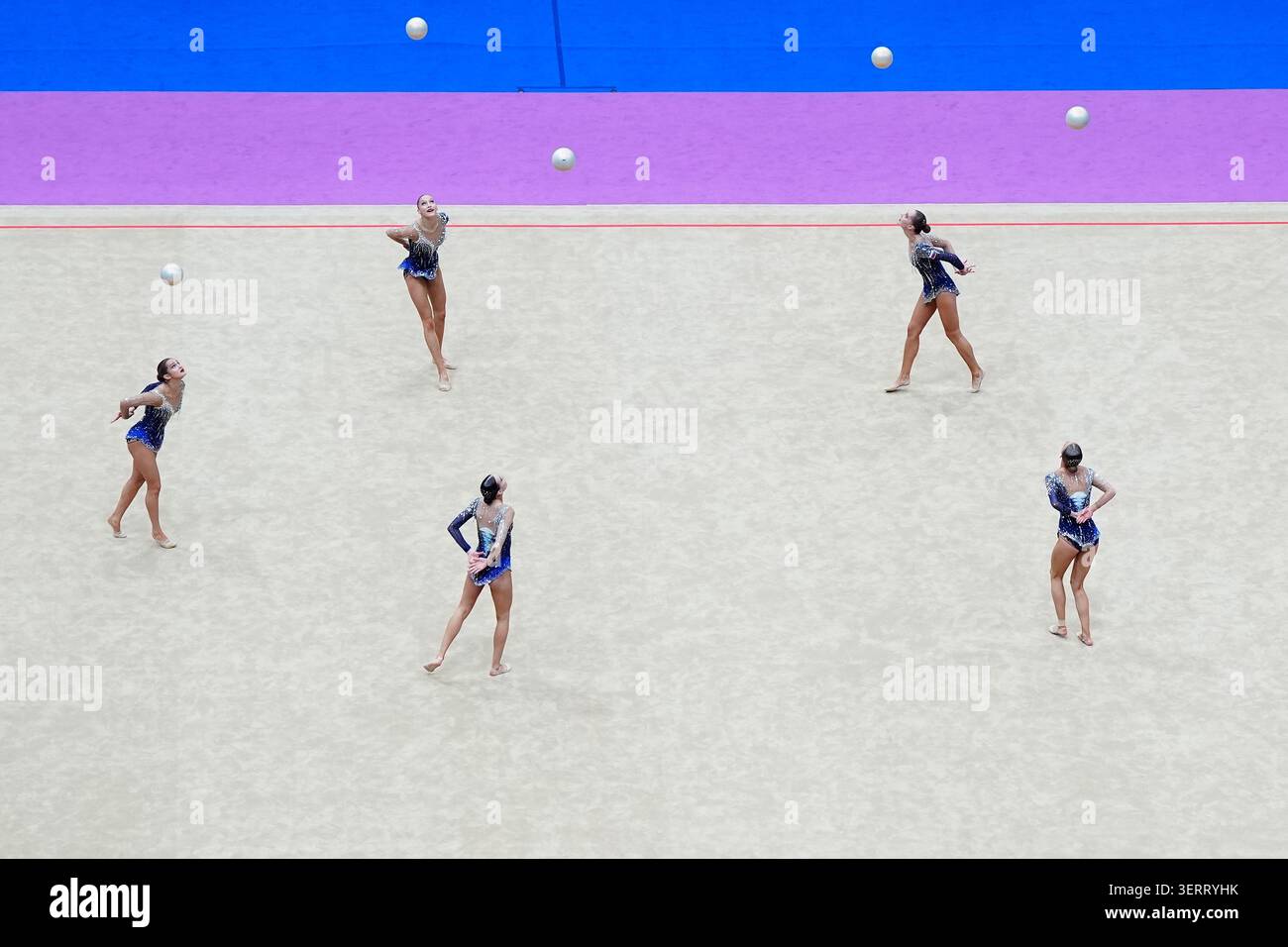 Beijing, China.19th June, 2026. Team of Russia competes in Group 5 ...