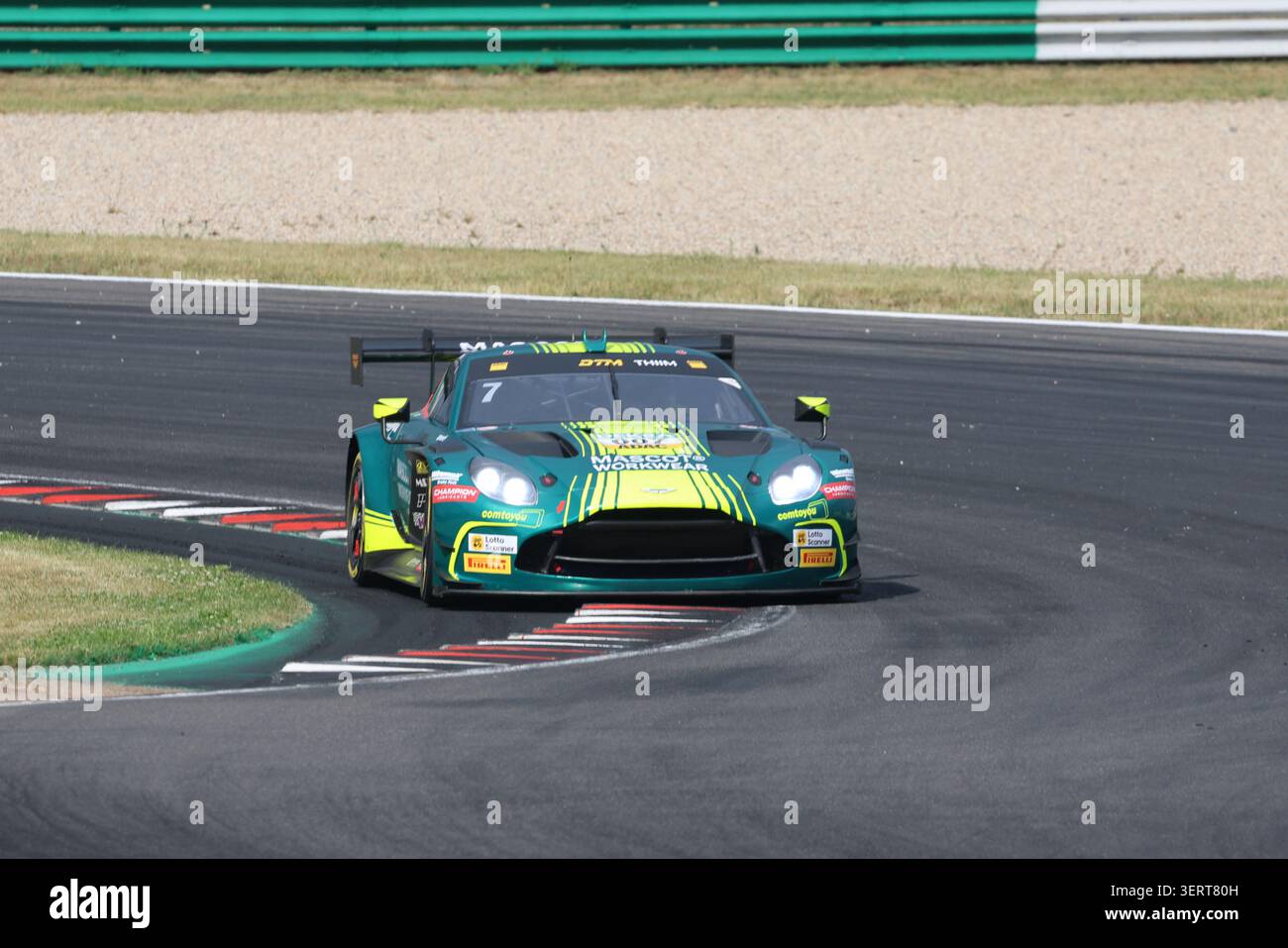 Nicki Thiim (DK/Comtoyou Racing, #7), Aston Martin Vantage GT3, DTM ...