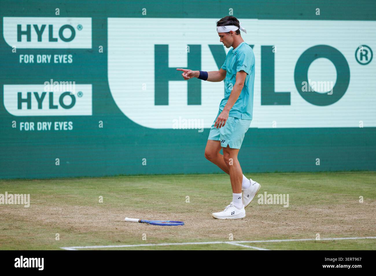 19 June 2026, North Rhine-Westphalia, Halle (Westfalen): Tennis: ATP ...