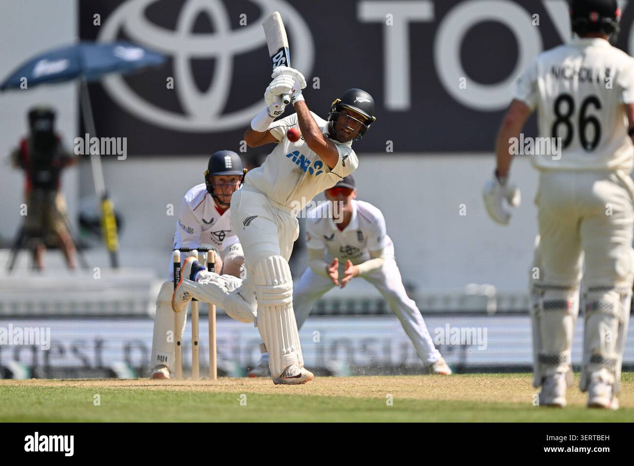 London, England, 19 June 2026 Rachin Ravindra of New Zealand during the ...