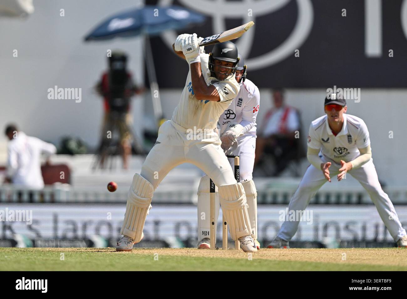 London, England, 19 June 2026 Rachin Ravindra of New Zealand during the ...