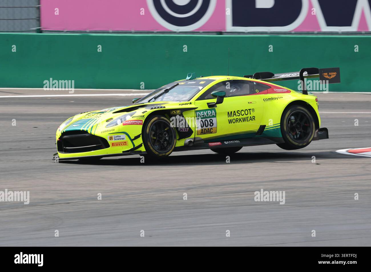 Nicolas Baert (B/Comtoyou Racing, #8), Aston Martin Vantage GT3, DTM ...