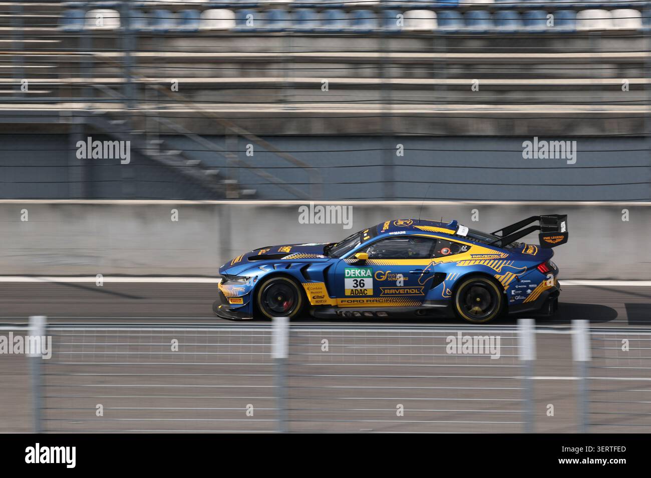 Arjun Maini (IND/HRT Ford Racing, #36), Ford Mustang GT3 Evo, DTM ...