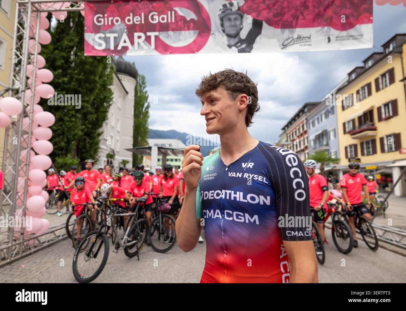 19.06.2026, Lienz, AUT, Empfang von Felix Gall, Giro del Gall, im Bild ...