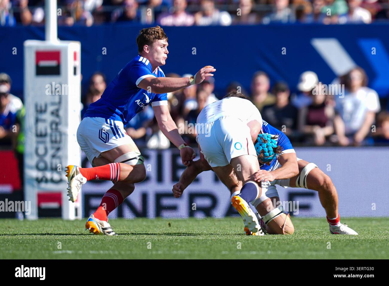 Marko GAZZOTTI of France and Esteban CAPILLA of France during the ...