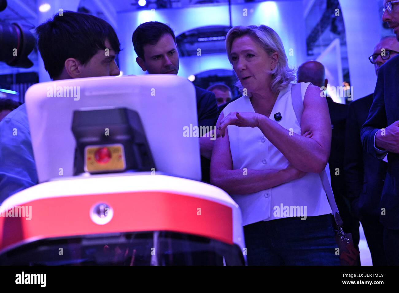 MP President of the National Rassemblement group at the French National ...
