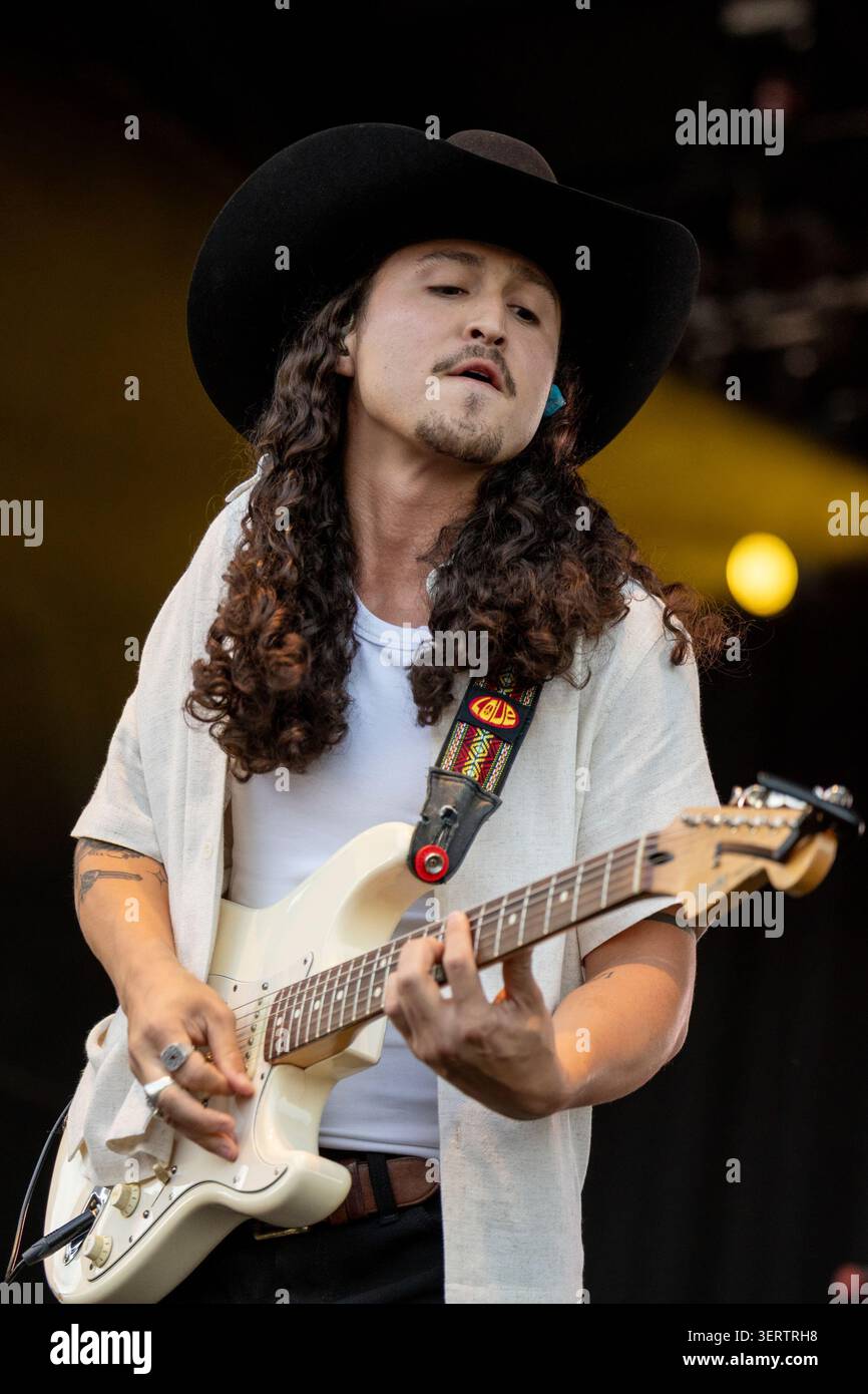 Musician Marlon Funaki during the Summerfest Music Festival on June 18 ...