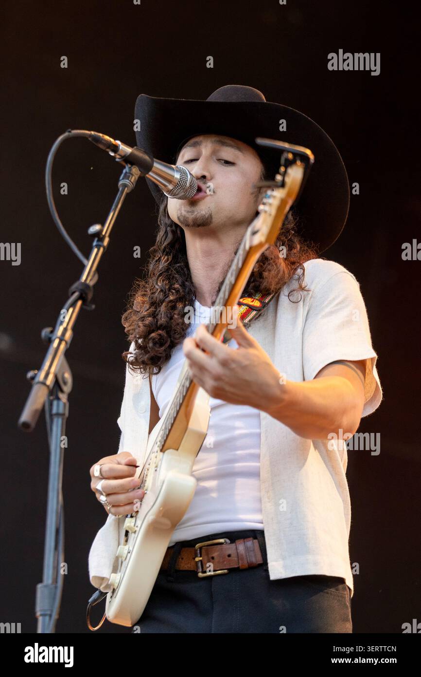Musician Marlon Funaki during the Summerfest Music Festival on June 18 ...
