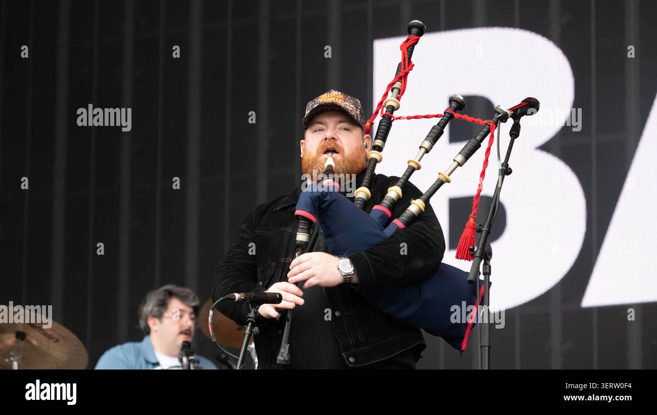 Cammy BarnesPerforming at TRNSMT Glasgow Scotland, 19h June 2026 Stock ...