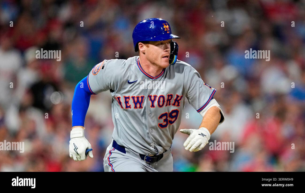 New York Mets' Eric Wagaman plays during a baseball game Thursday, June ...