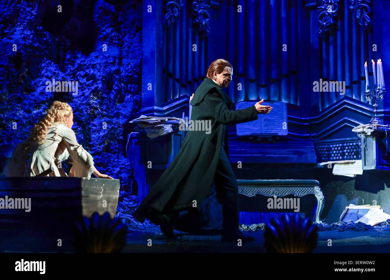 Georgia Wilkinson and Nadim Naaman pictured during a media rehearsal of ...
