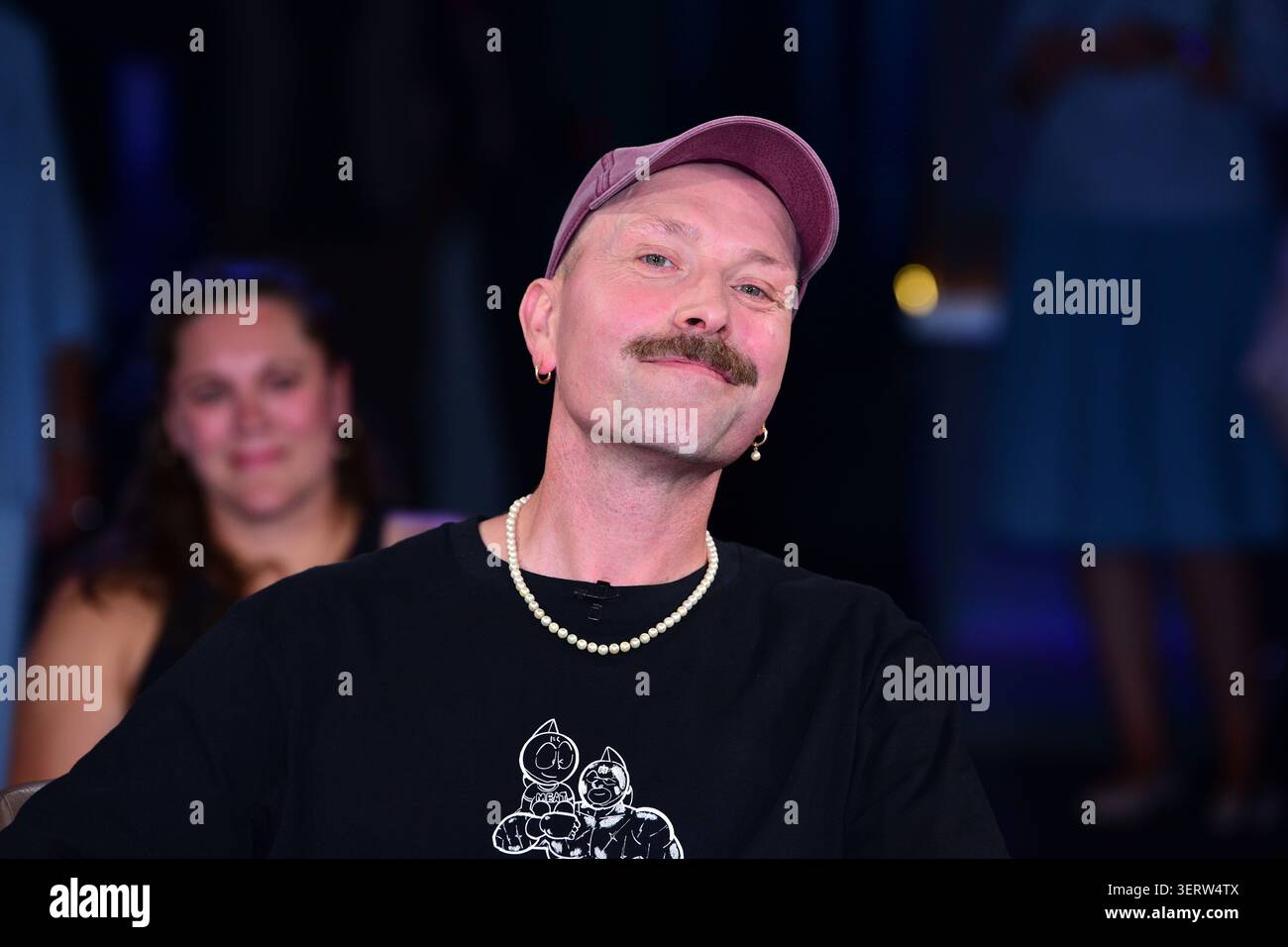 Roger G. aka Gregor Kurtz during the NDR Talk Show at NDR Studios on ...