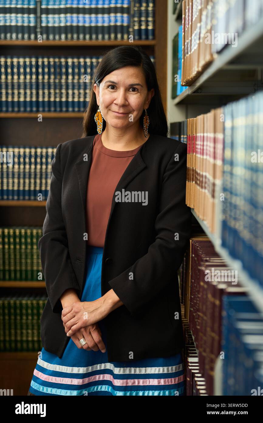 The first Associate Chief Judge of Reconciliation, Jerilee Ryle poses ...