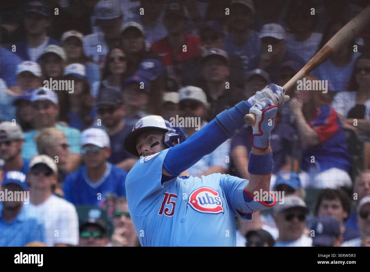 Chicago Cubs' Carson Kelly hits a grand slam home run against the ...