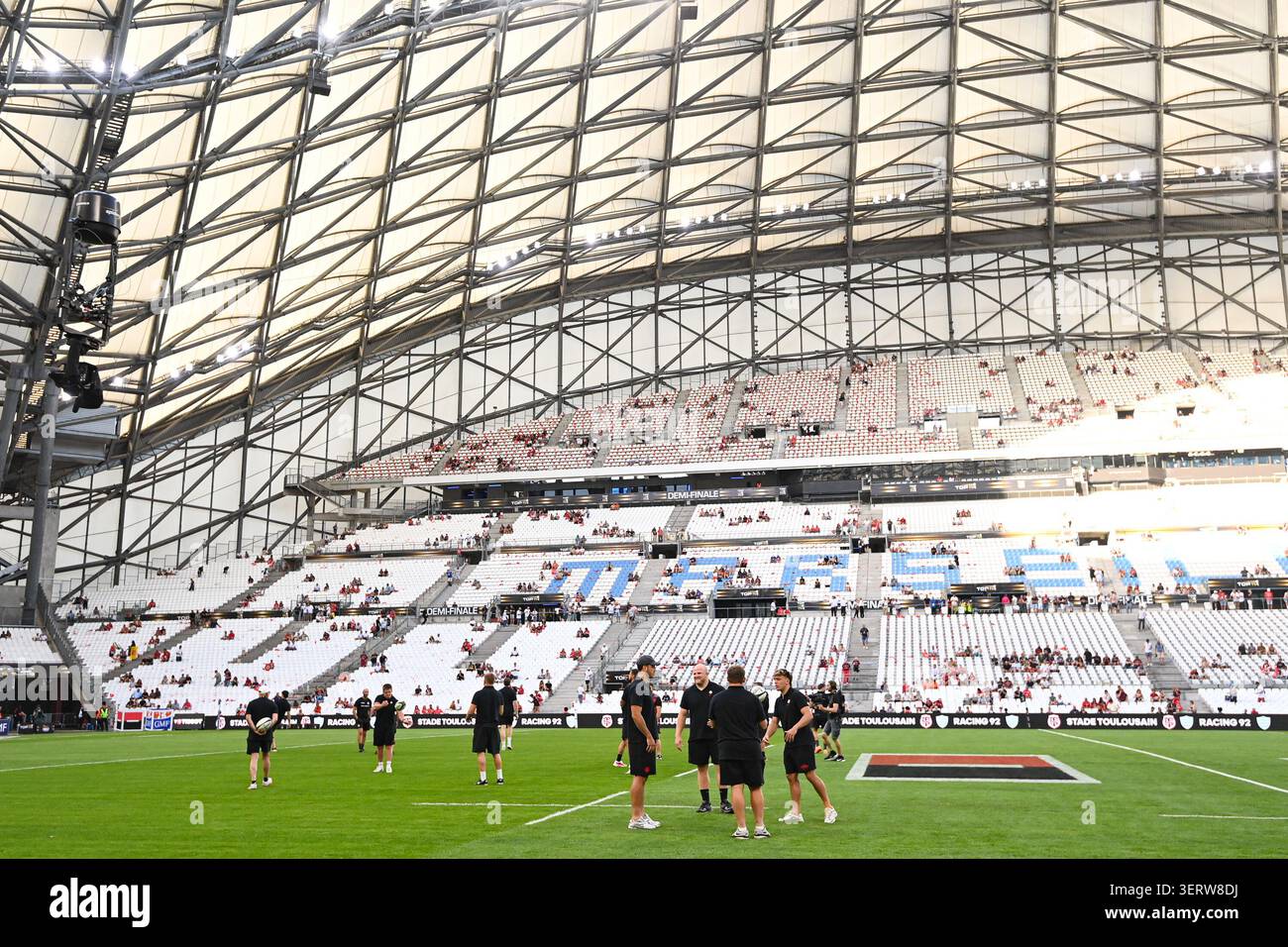 General view of Orange Velodrome during the Top 14 2025/2026 semi final ...