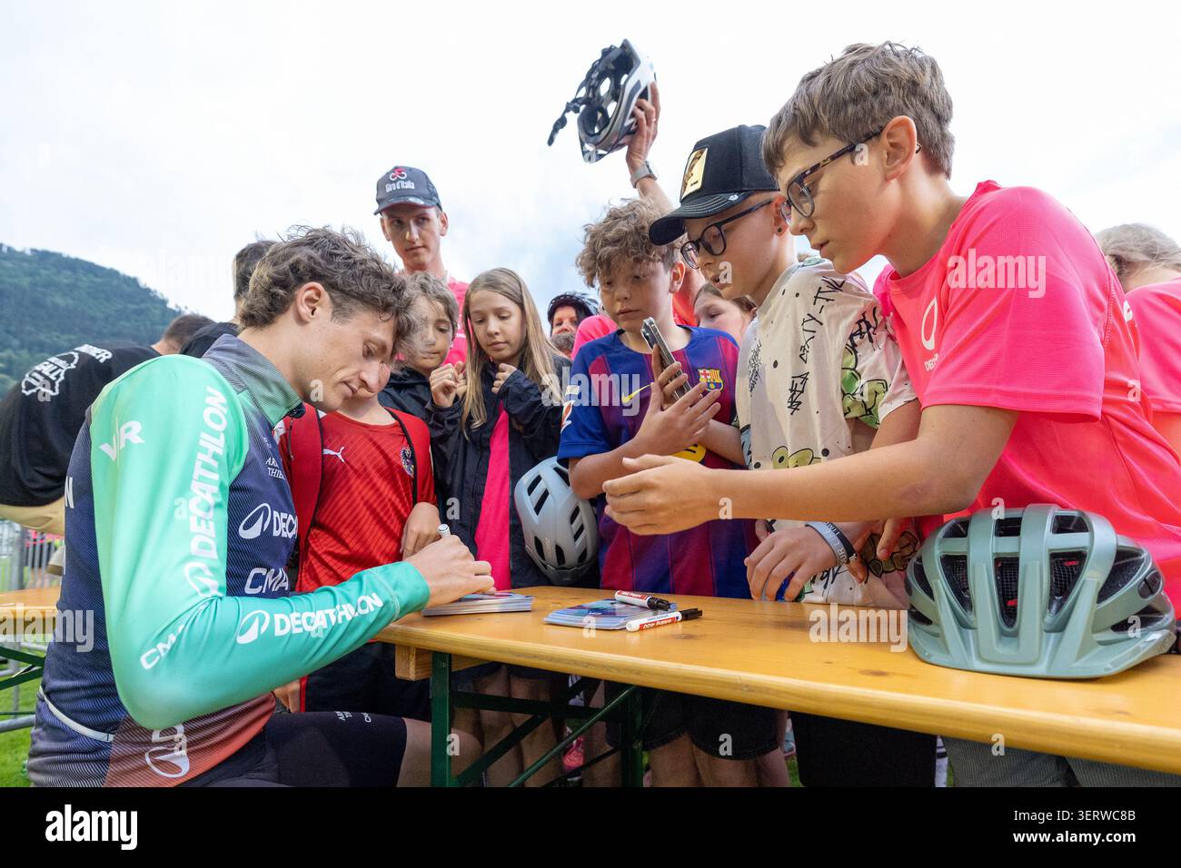 19.06.2026, Lienz, AUT, Empfang von Felix Gall, Giro del Gall, im Bild ...