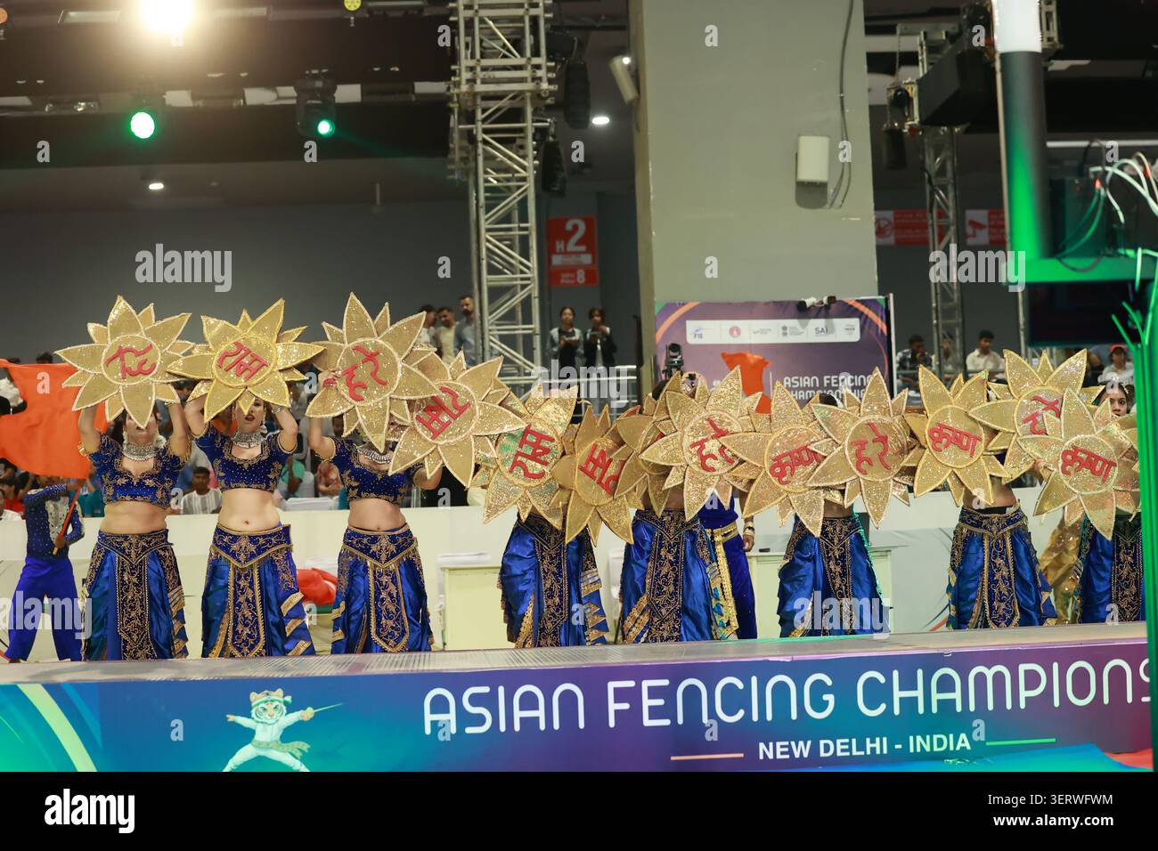 Opening Ceremony of Asian Senior Fencing Championships 2026 at Bharat ...