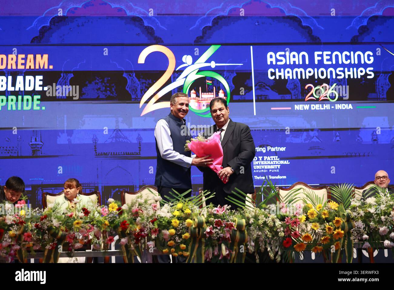 Opening Ceremony of Asian Senior Fencing Championships 2026 at Bharat ...