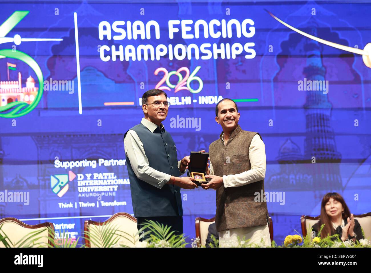 Opening Ceremony of Asian Senior Fencing Championships 2026 at Bharat ...