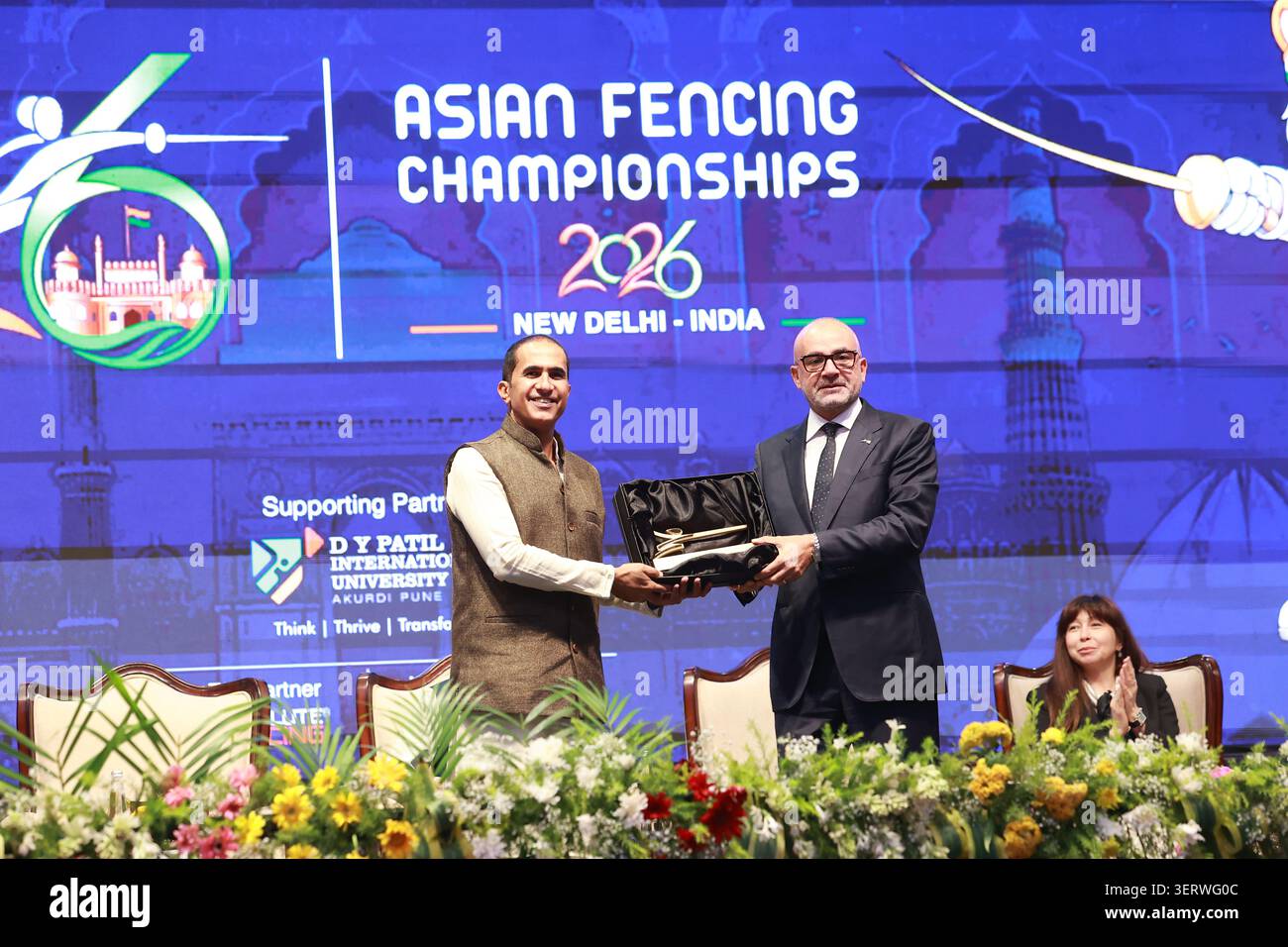 Opening Ceremony of Asian Senior Fencing Championships 2026 at Bharat ...