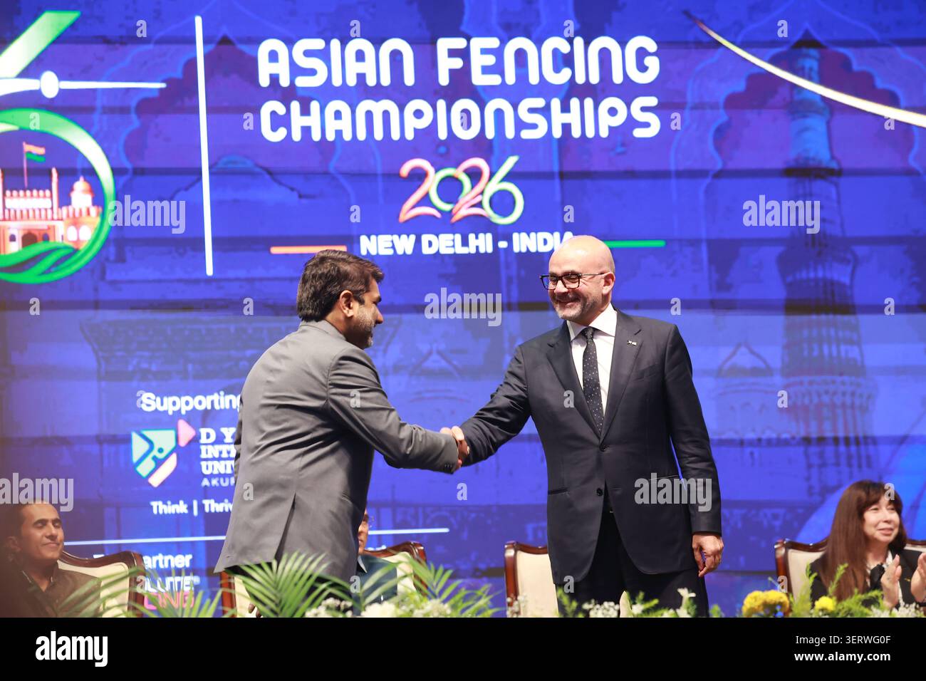 Opening Ceremony of Asian Senior Fencing Championships 2026 at Bharat ...