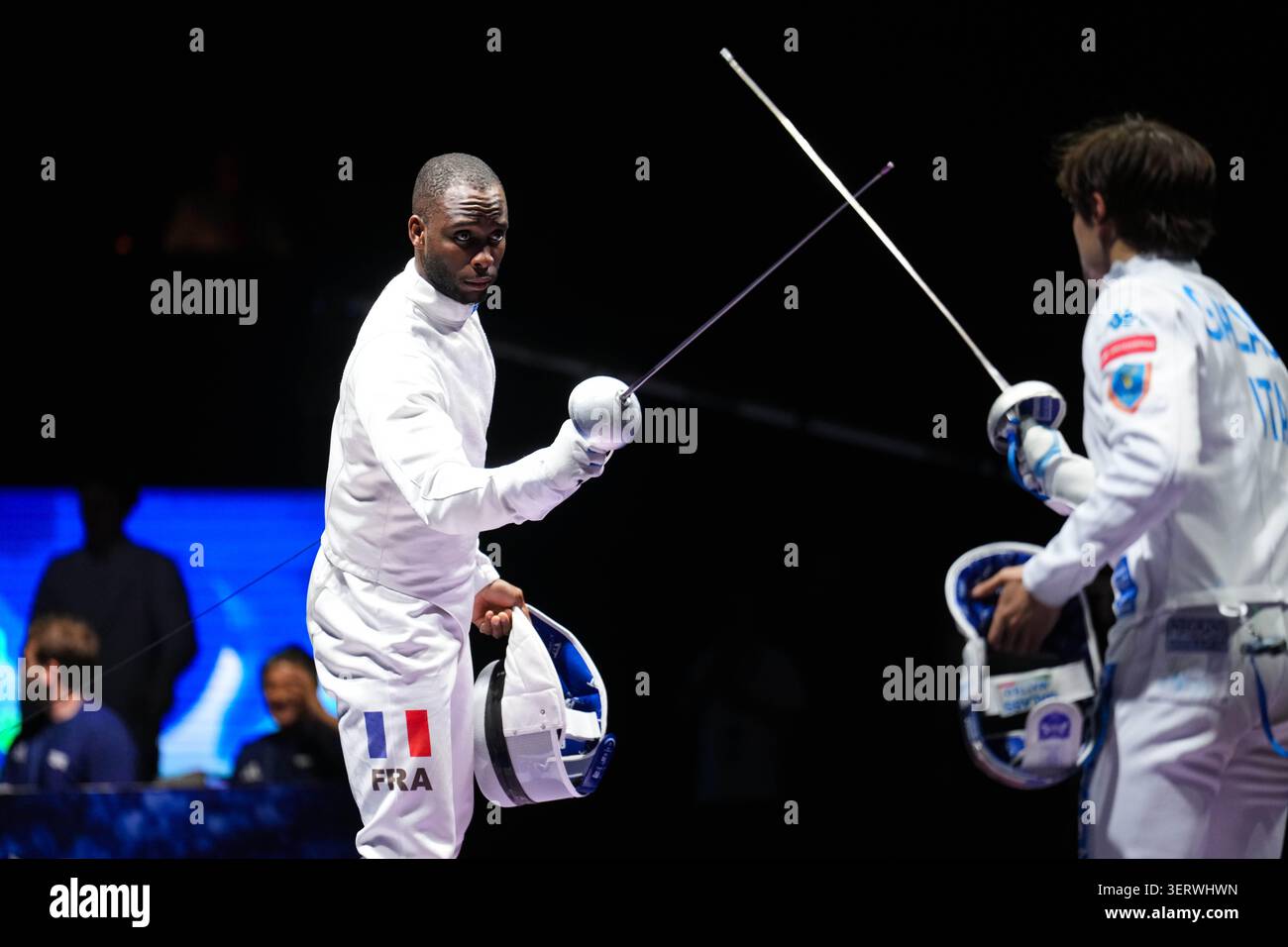 Aymerick GALLY of France during 2026 European Fencing Championships ...
