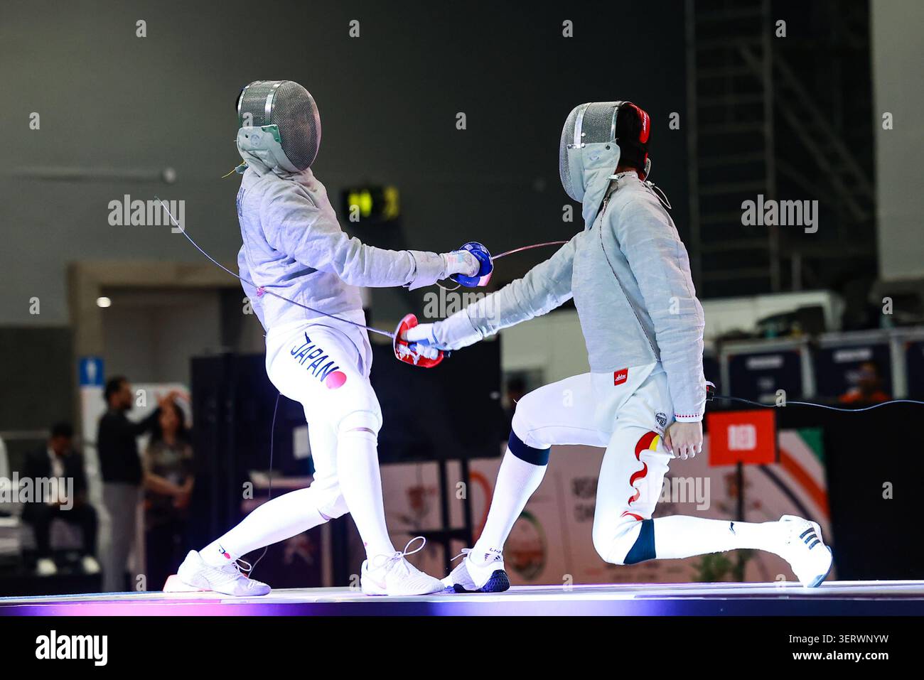 Tsumori Shido (Japan) vs. Luo Shaotong (China) during Semi-Finals of ...