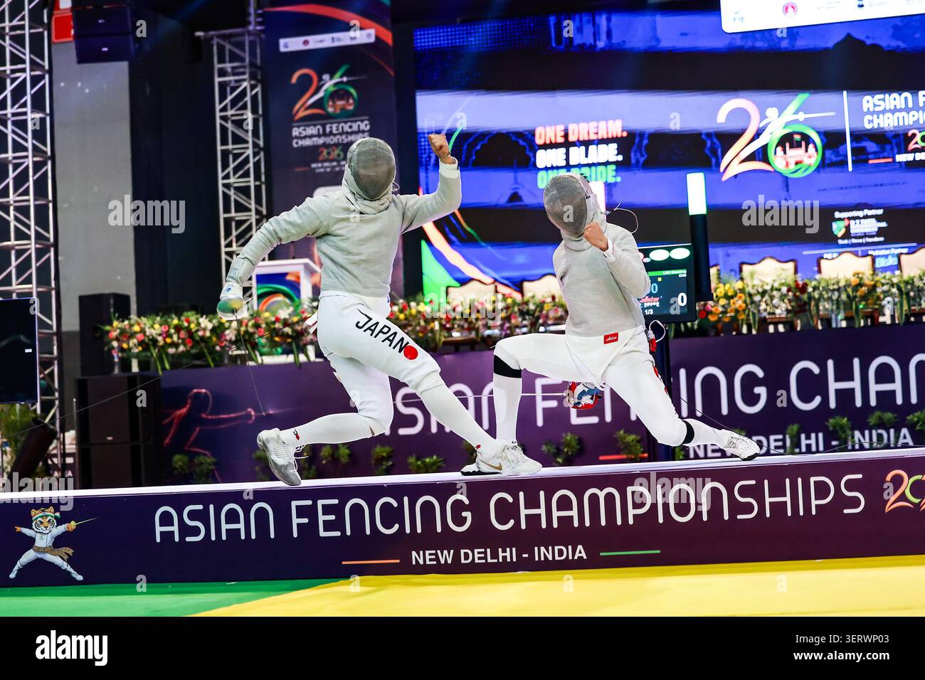 Tsumori Shido (Japan) vs. Luo Shaotong (China) during Semi-Finals of ...