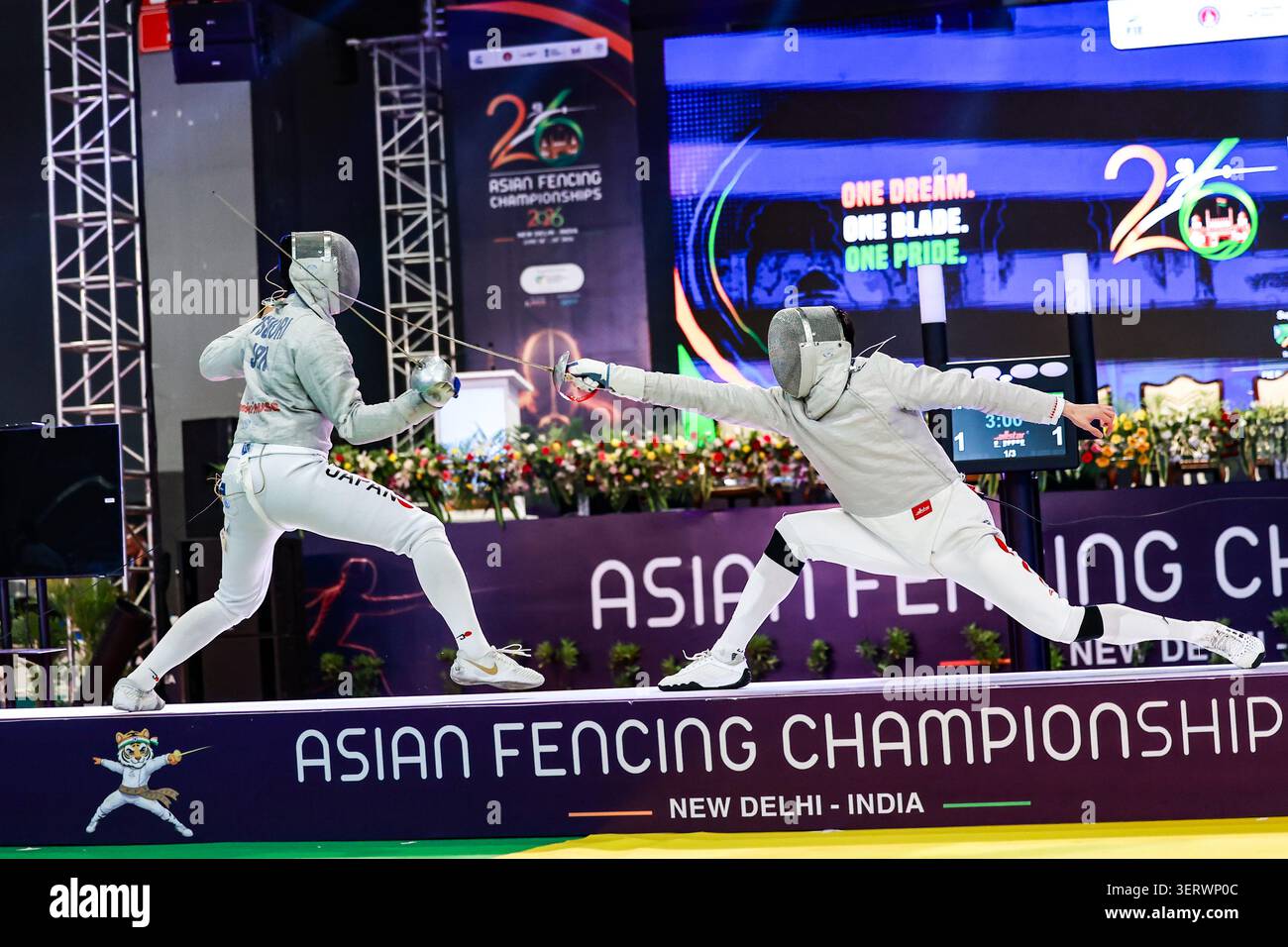 Tsumori Shido (Japan) vs. Luo Shaotong (China) during Semi-Finals of ...