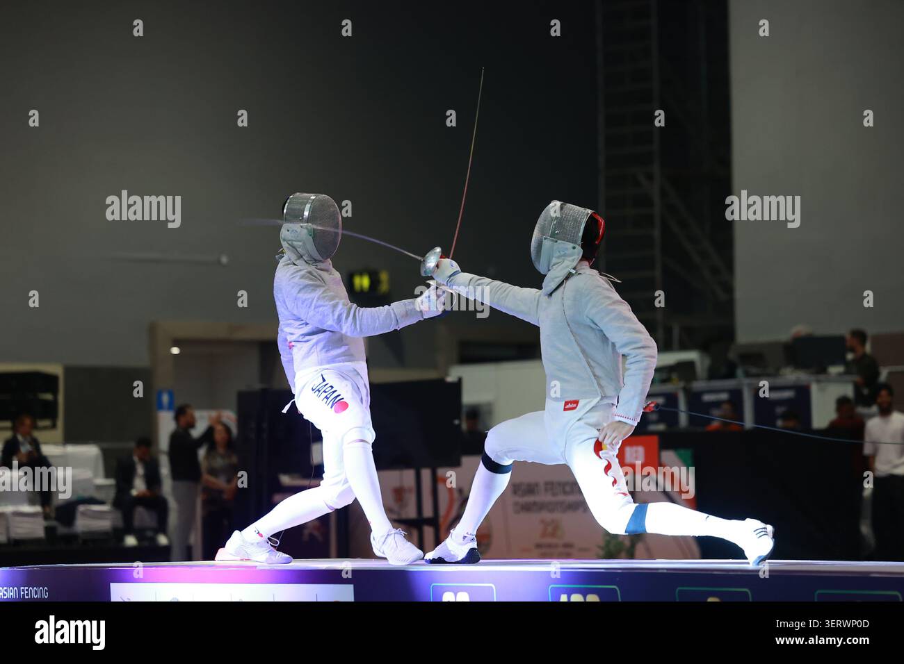 Tsumori Shido (Japan) vs. Luo Shaotong (China) during Semi-Finals of ...