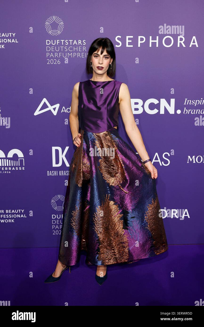 Content Creator Marlene Waldthaler at the award ceremony of the ...