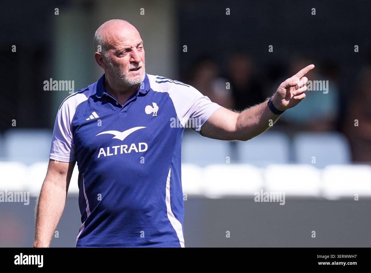 Offense coach of France Patrick ARLETTAZ during the International ...