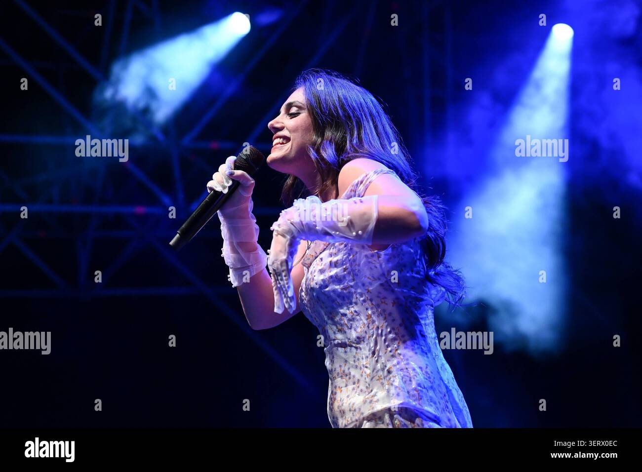 Music Concert - Amiche del Roma Pride Margherita Vicario during the ...