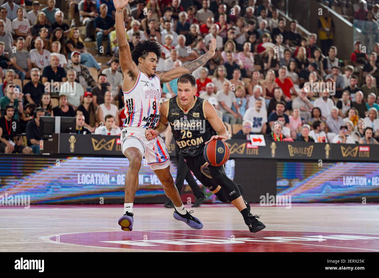 Monaco's guard #26 Nemanja Nedovic during the Betclic Elite, Final ...