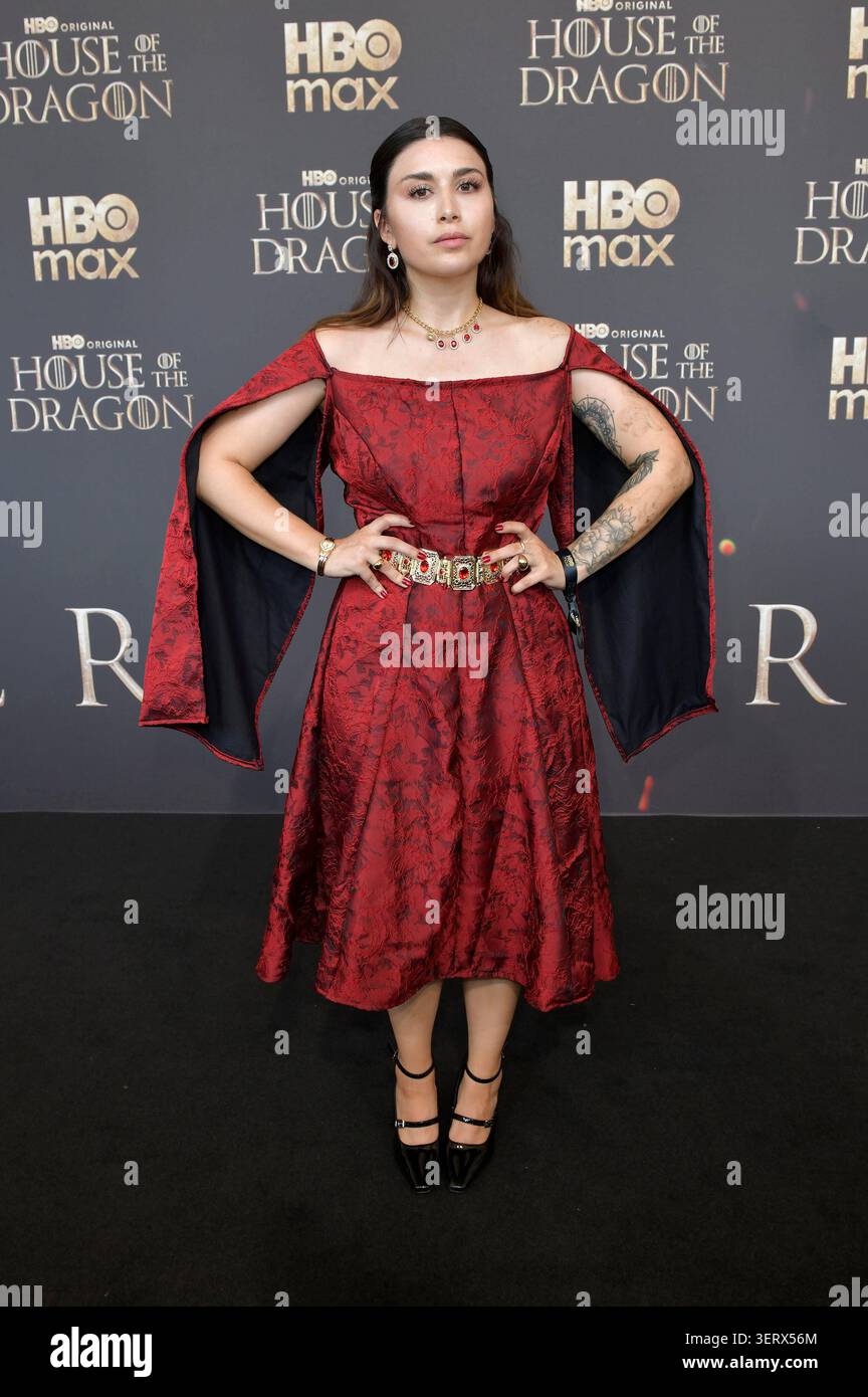 Salome Sylvana at the premiere of the 3rd season of the Sky Now series ...