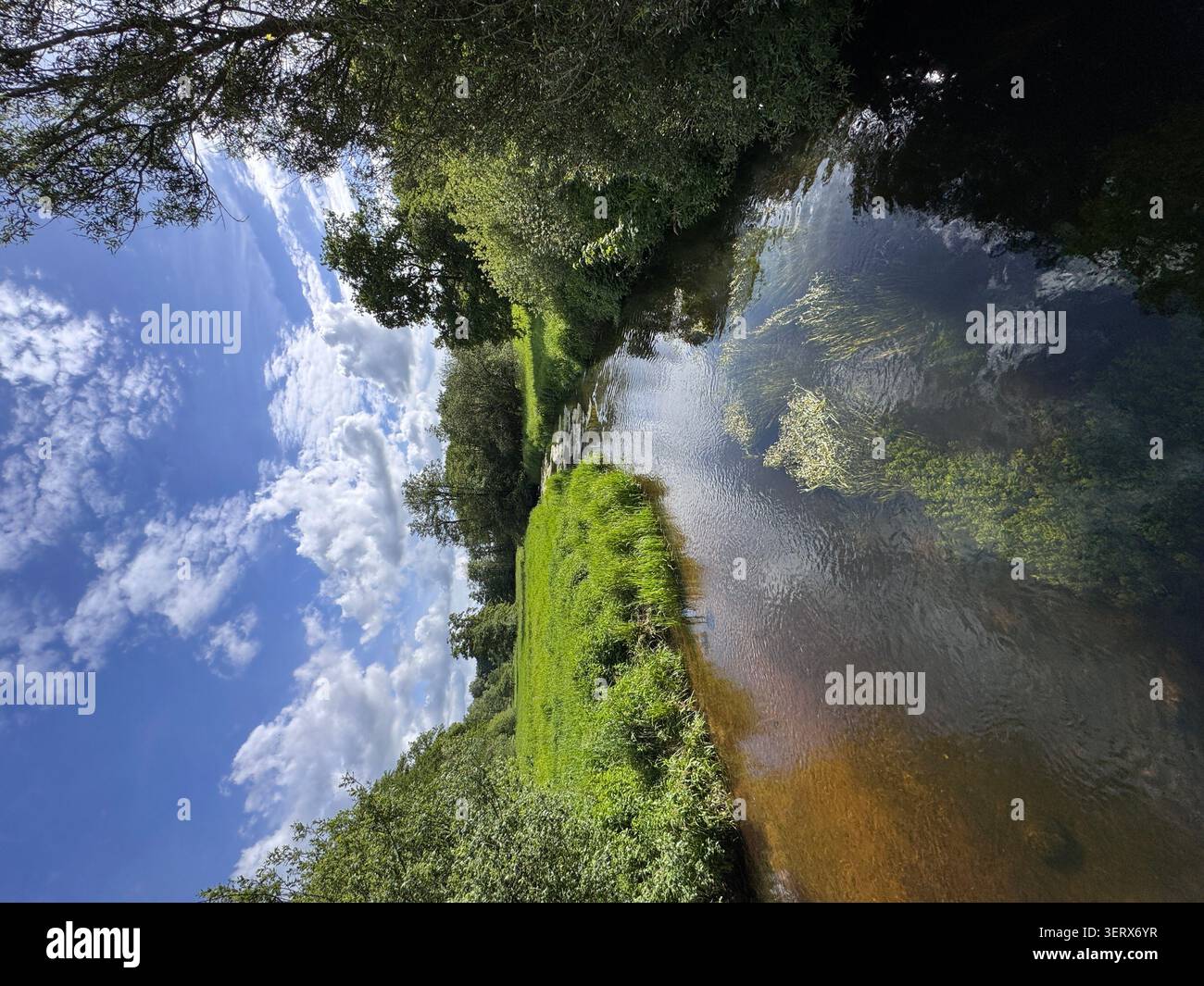 The Treene in the town of Tarp Stock Photo - Alamy