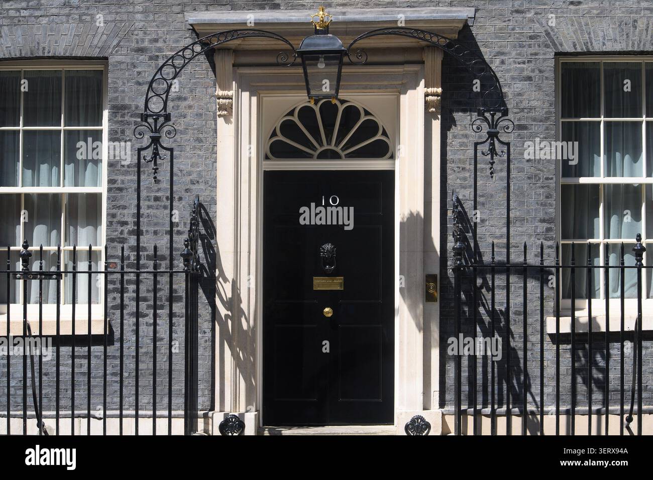 London, UK. 19 Jun 2026. Pictured: A general view of 10 Downing Street ...
