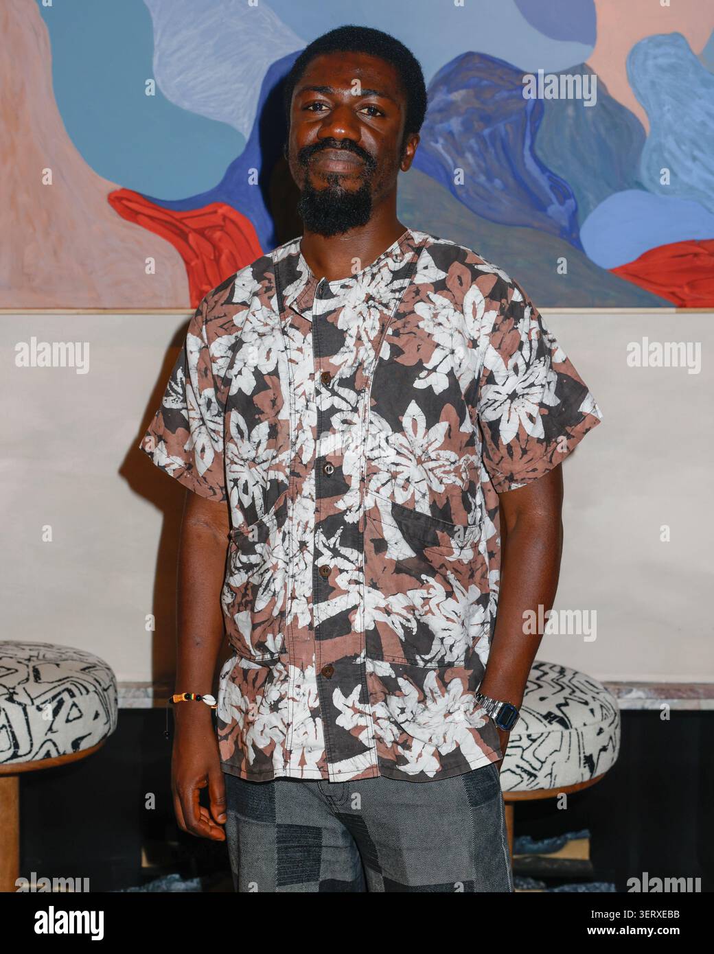 Repeat Beat Poet attends the House Stories hosted by LaMont at the ...
