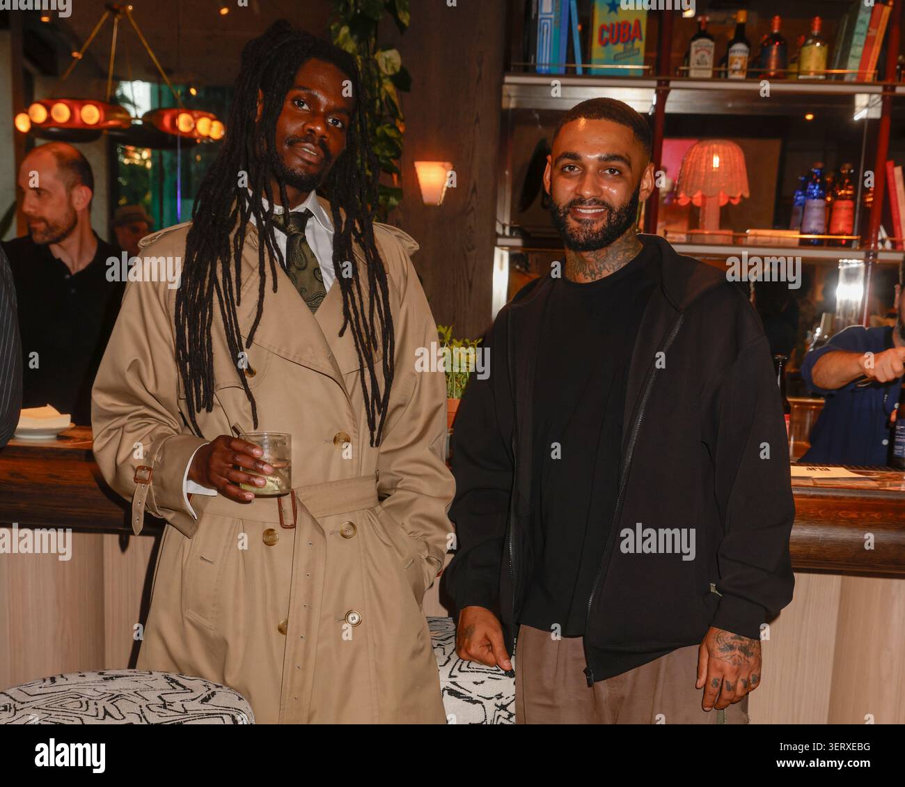 LaMont and Aaron Watson attend the House Stories hosted by LaMont at ...