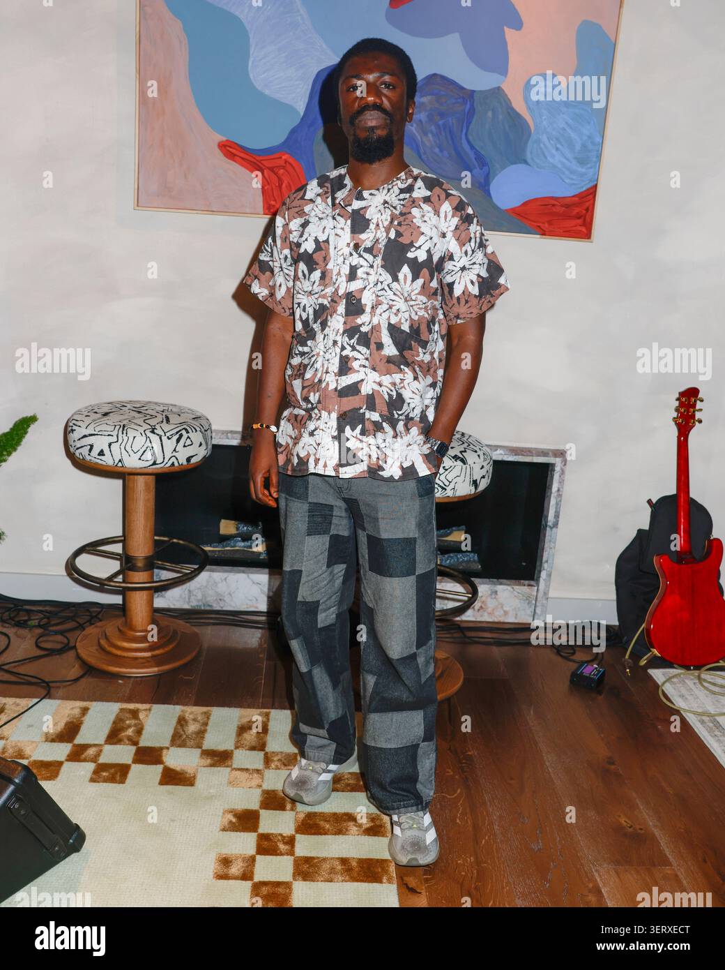 Repeat Beat Poet attends the House Stories hosted by LaMont at the ...