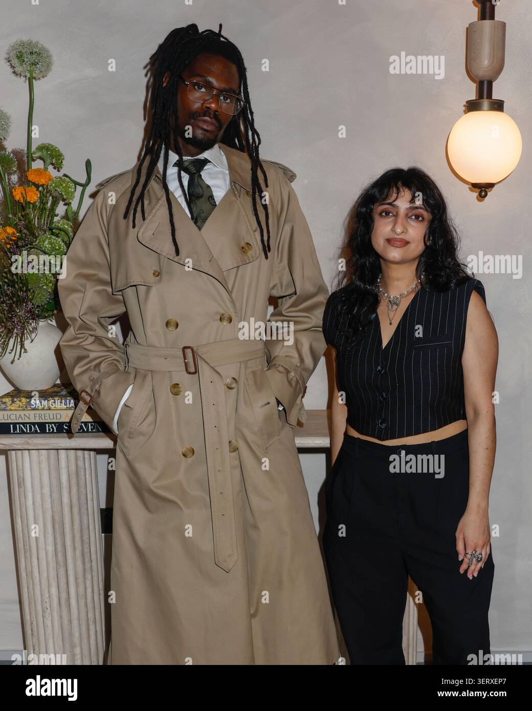 LaMont and Balraj Bains attend the House Stories hosted by LaMont at ...