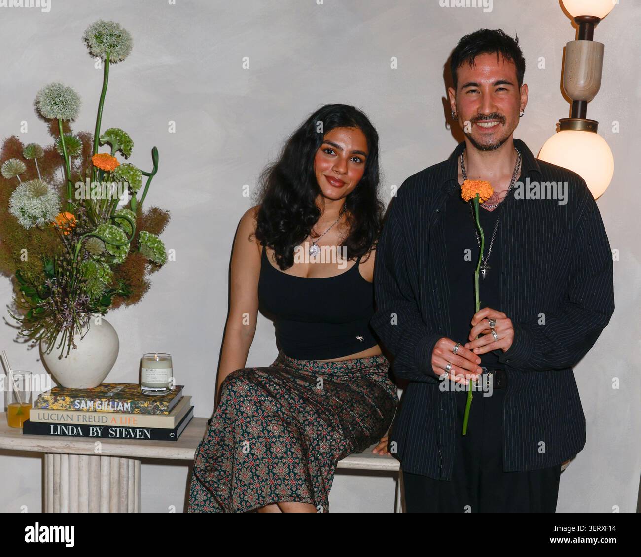 London, UK. 18th June, 2026. Lathisha Hedge and Yuki Gaderer attend the ...