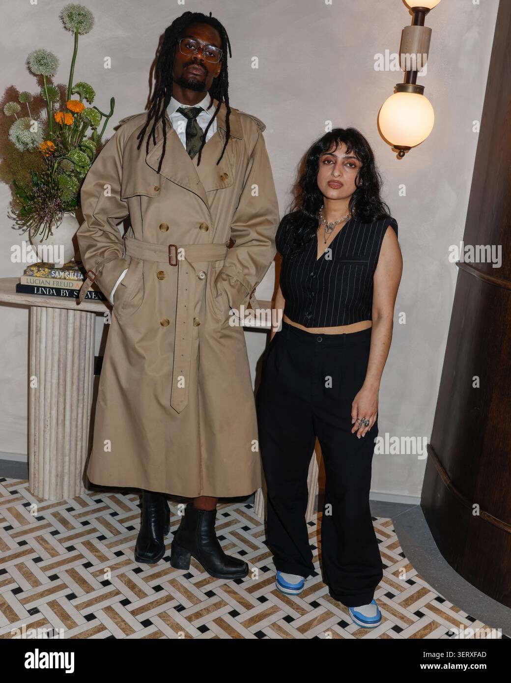 LaMont and Balraj Bains attend the House Stories hosted by LaMont at ...